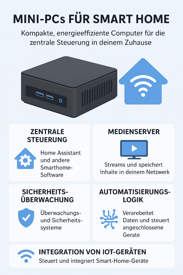 Die besten KI Mini-PCs für Smart-Home - CSL Speed Vision vs Intel NUC