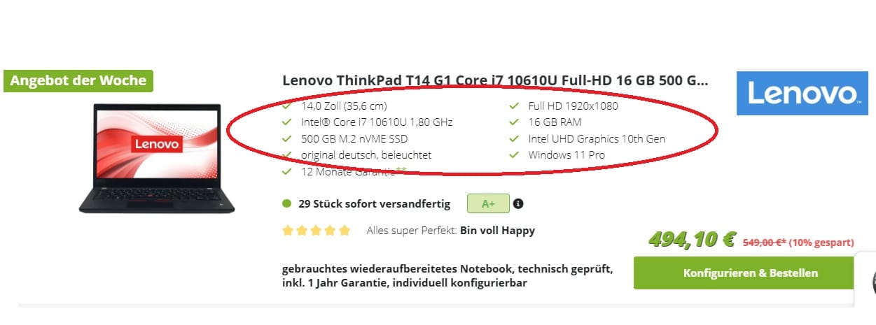 Unsere Erfahrungen mit ESM Computer - Refurbished im Vergleich ...